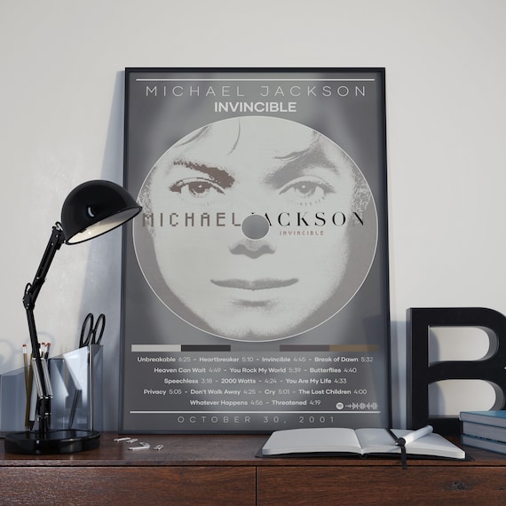Michael Jackson Invincible Album Cover