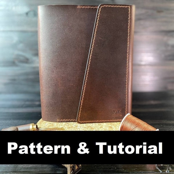 Leather Journal Cover Pattern - Etsy