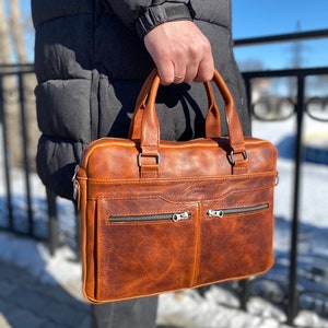 Leather Laptop Bag Pattern, Messenger Bag Pattern, PDF Sewing Pattern ...