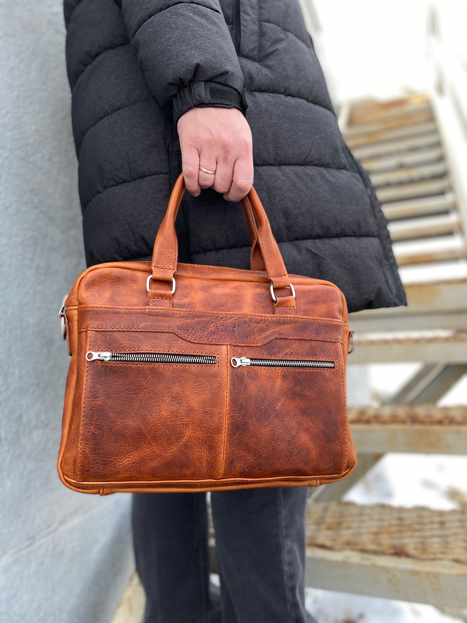 Leather Laptop Bag Pattern, Messenger Bag Pattern, PDF Sewing Pattern ...