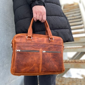 Leather Laptop Bag Pattern, Messenger Bag Pattern, PDF Sewing Pattern ...