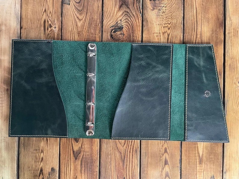 Notebook A5 Leather Cover PDF Pattern, Leather Journal Cover PDF Daily ...