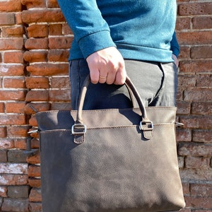 Leather Briefcase Pattern, Laptop Bag Pattern, Messenger Bag Pattern ...