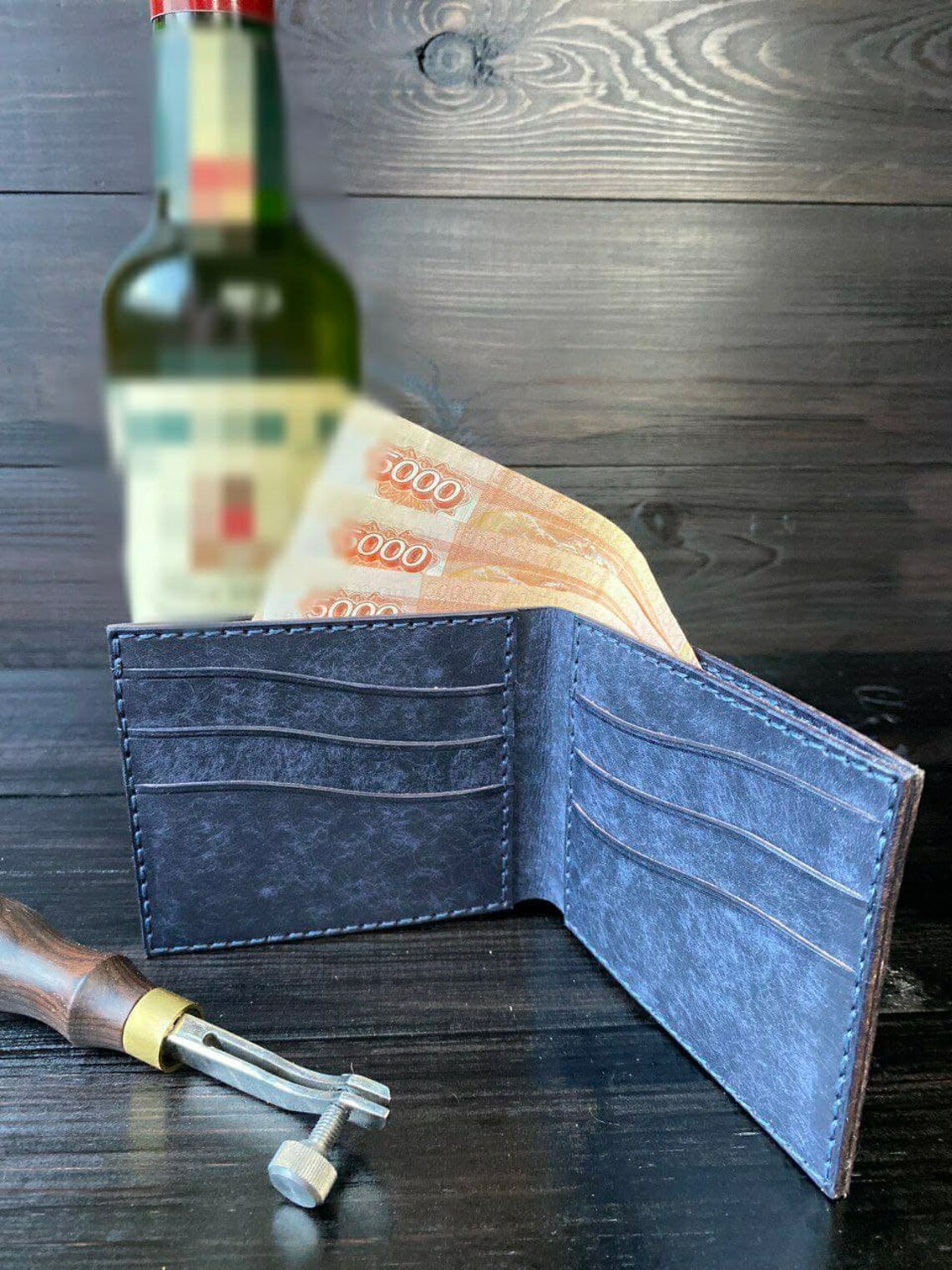 Bifold Wallet PDF Pattern With Video Tutorial How to Make - Etsy