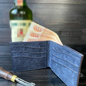 Bifold Wallet PDF Pattern With Video Tutorial, How to Make Wallet, Men ...