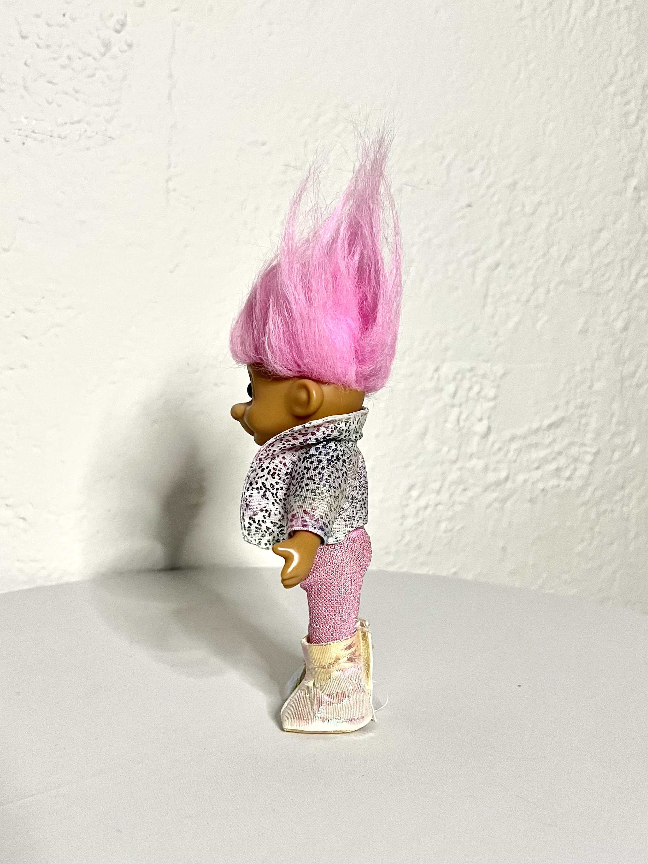Rock Star Troll Costume by Russ Berrie and Co/pink Troll Hair/large ...