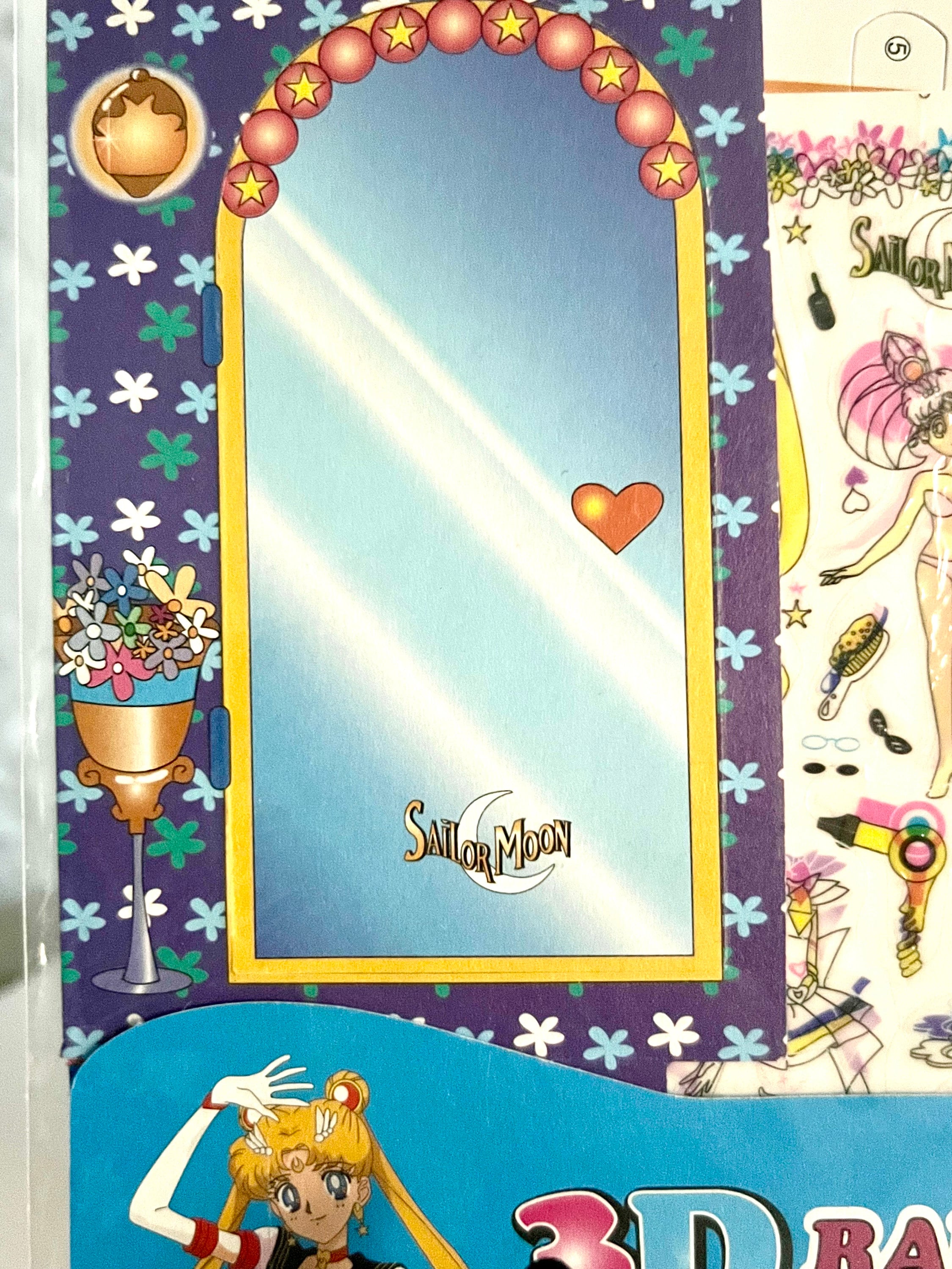 Sailor Moon Stickers Chibi Moon Beauty Shop Playset Stickers Made in ...