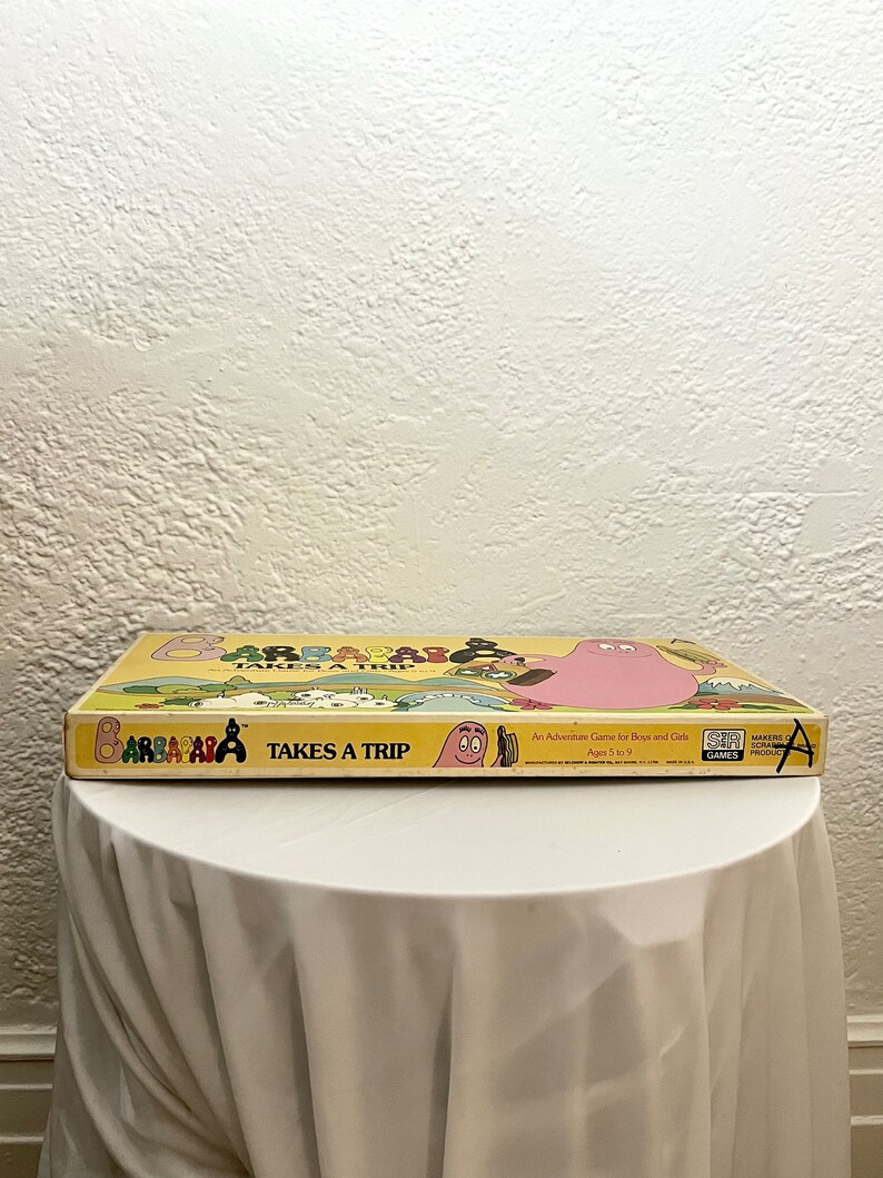 Barbapapa Takes A Trip 1977 Complete Vintage Board Game - Etsy