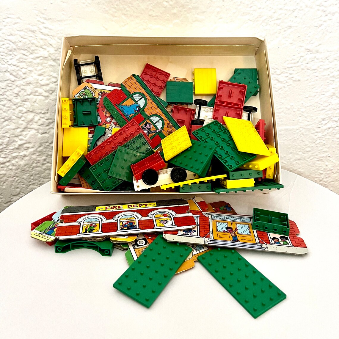 Playskool Toys Sesame Street American Bricks in It's - Etsy