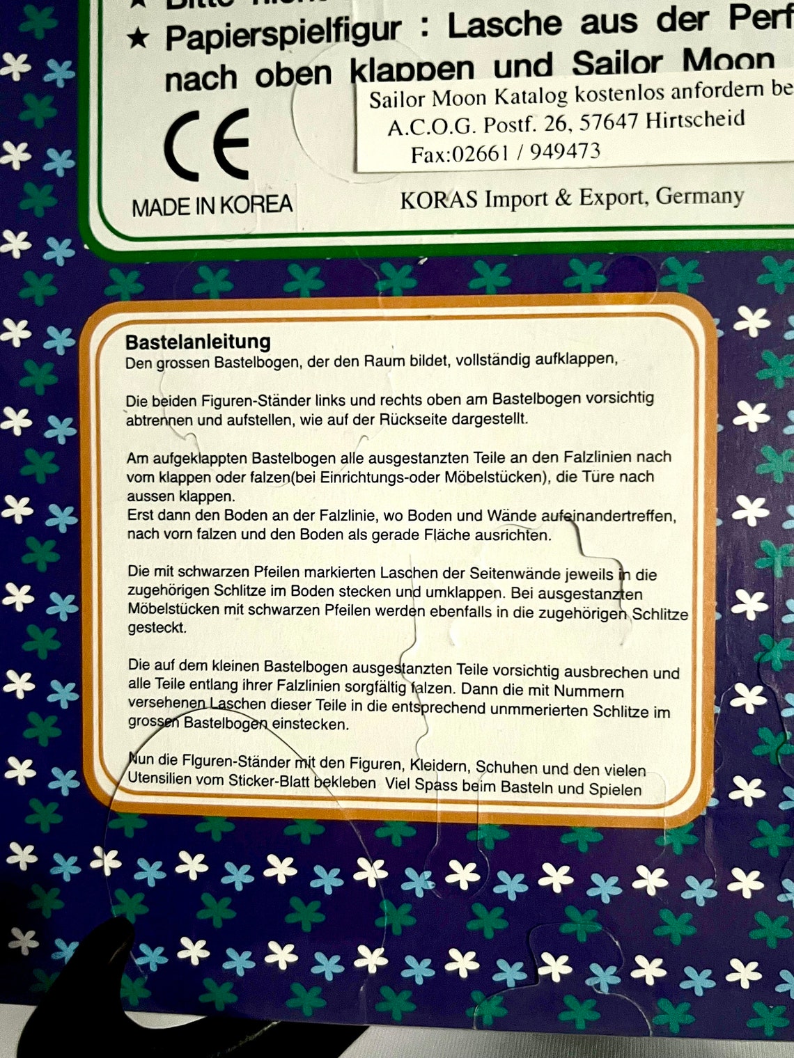 Sailor Moon Stickers Chibi Moon Beauty Shop Playset Stickers Made in ...