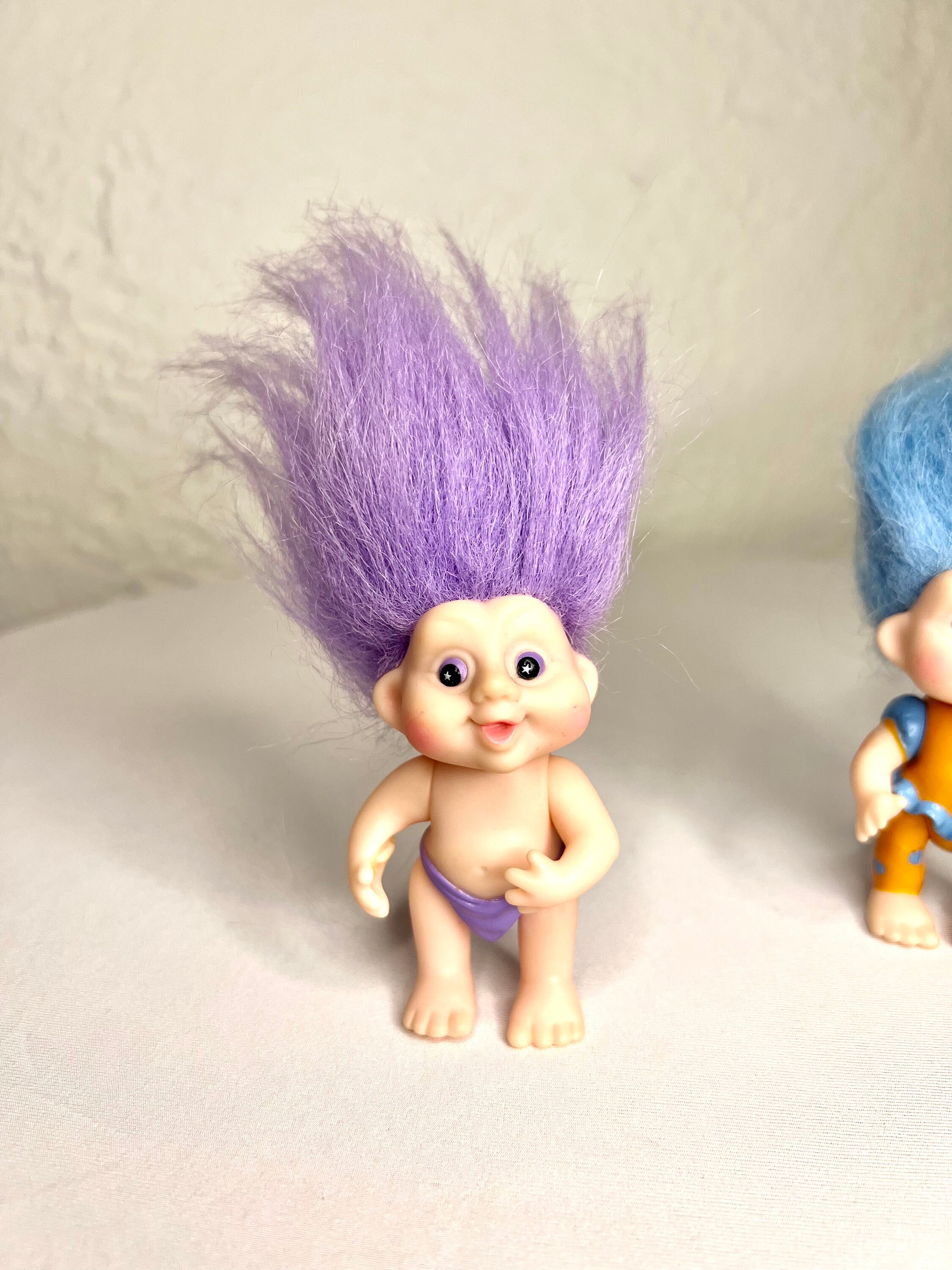 Magic Trolls Poseable Figurine Dolls Baby in a Boy and Girl - Etsy