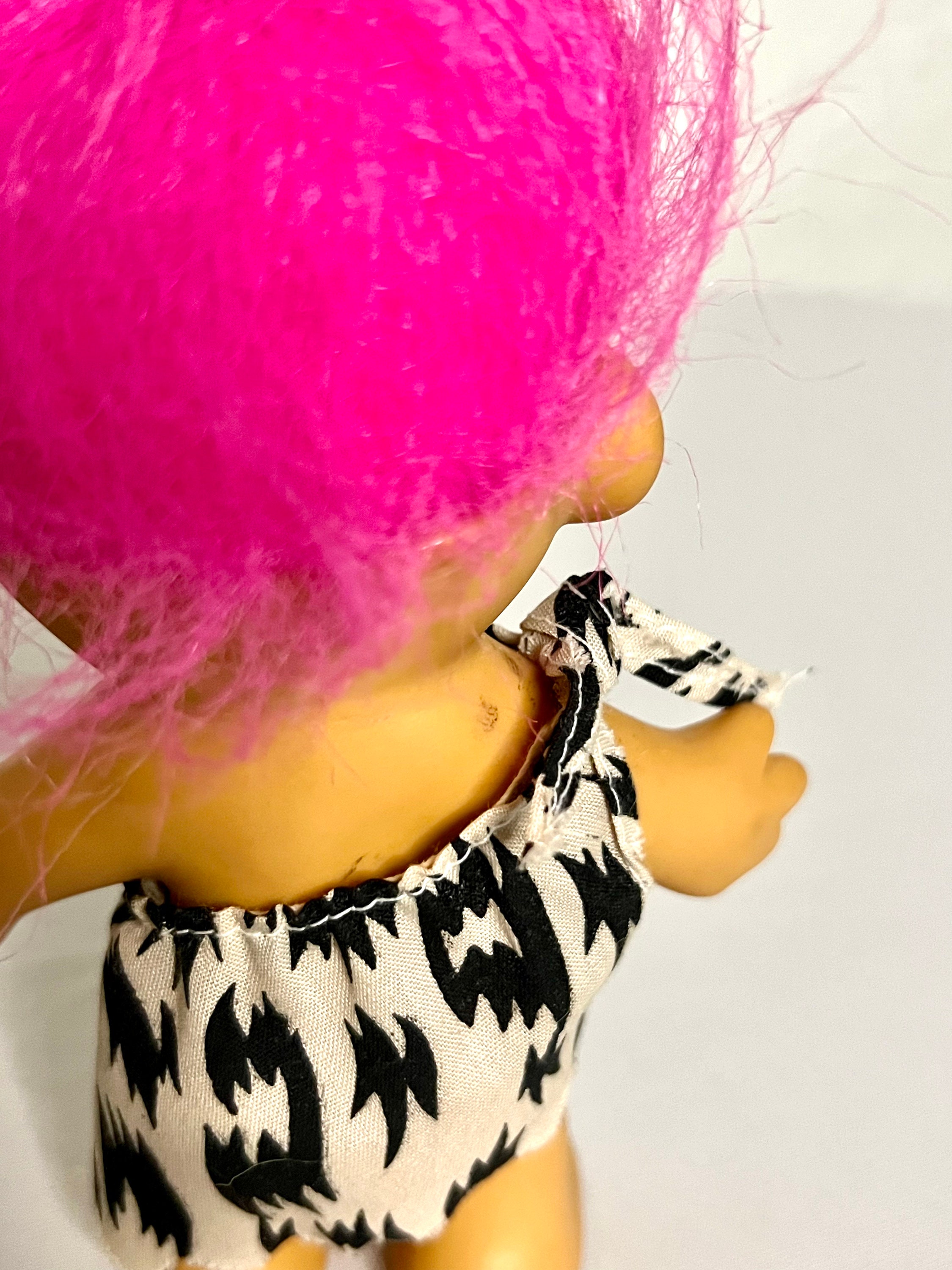 90s Flintstones Troll Caveman Neanderthal Doll With Pink Troll Hair by ...