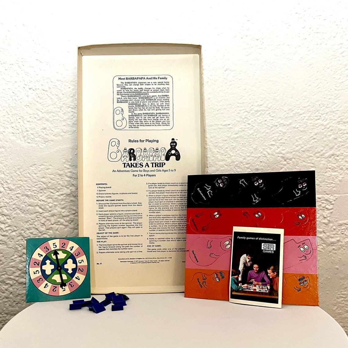 Barbapapa Takes A Trip 1977 Complete Vintage Board Game - Etsy