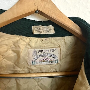 London Fog Outdoors Unlimited Jacket Cotton Corduroy in Dark Green ...