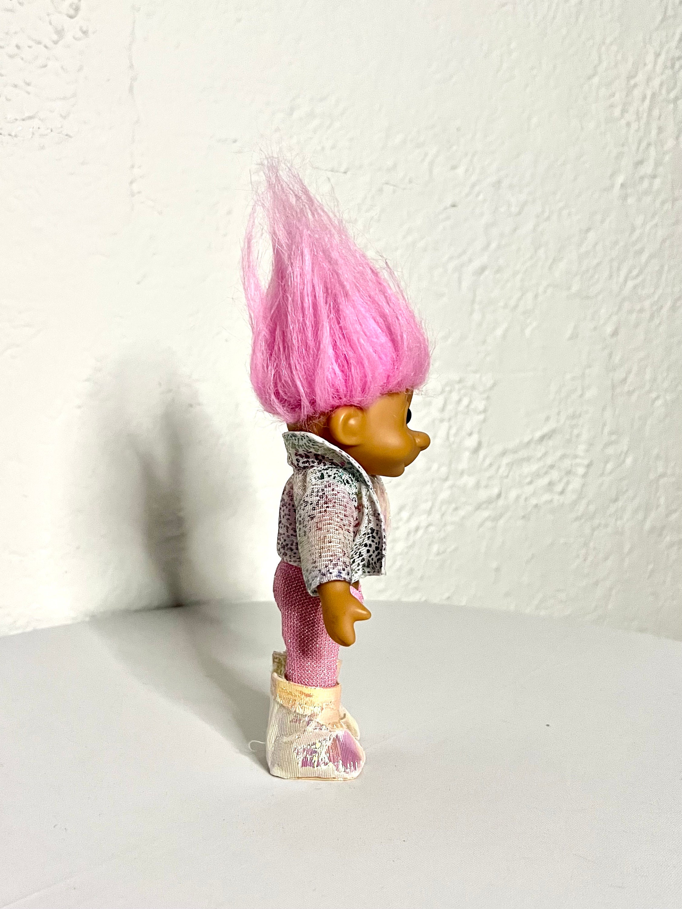 Rock Star Troll Costume by Russ Berrie and Co/pink Troll Hair/large ...
