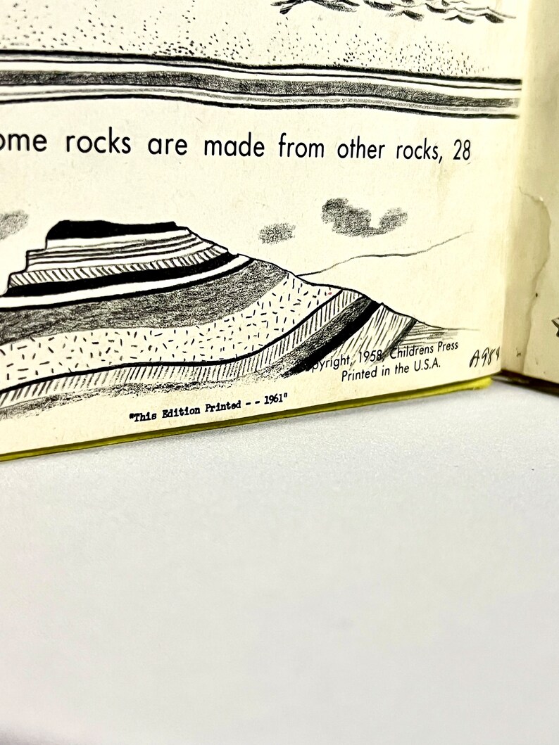 Rocks and Minerals Children Book Geology Book Nature Book Rock ...