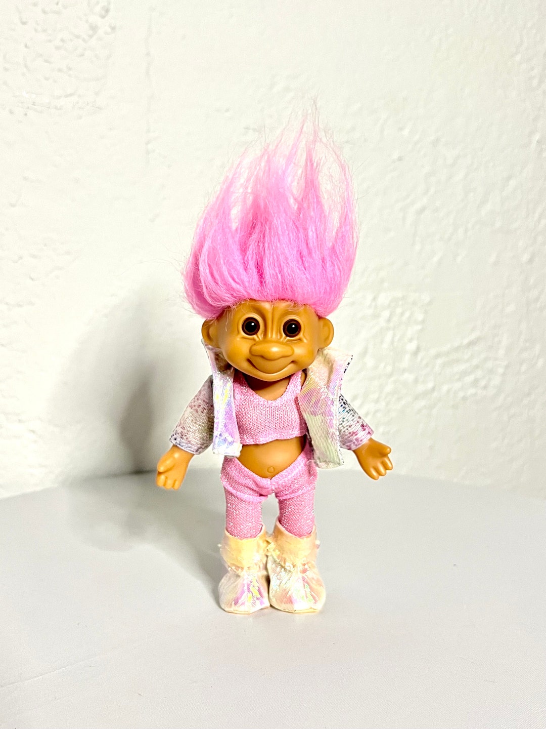 Rock Star Troll Costume by Russ Berrie and Co/pink Troll Hair/large ...