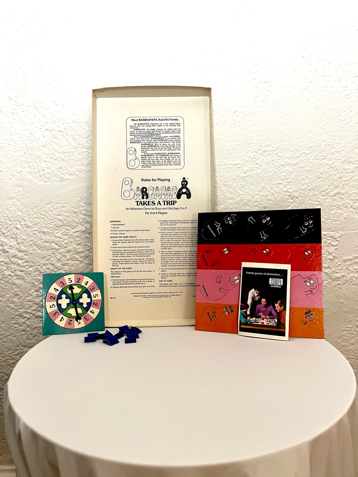 Barbapapa Takes A Trip 1977 Complete Vintage Board Game - Etsy