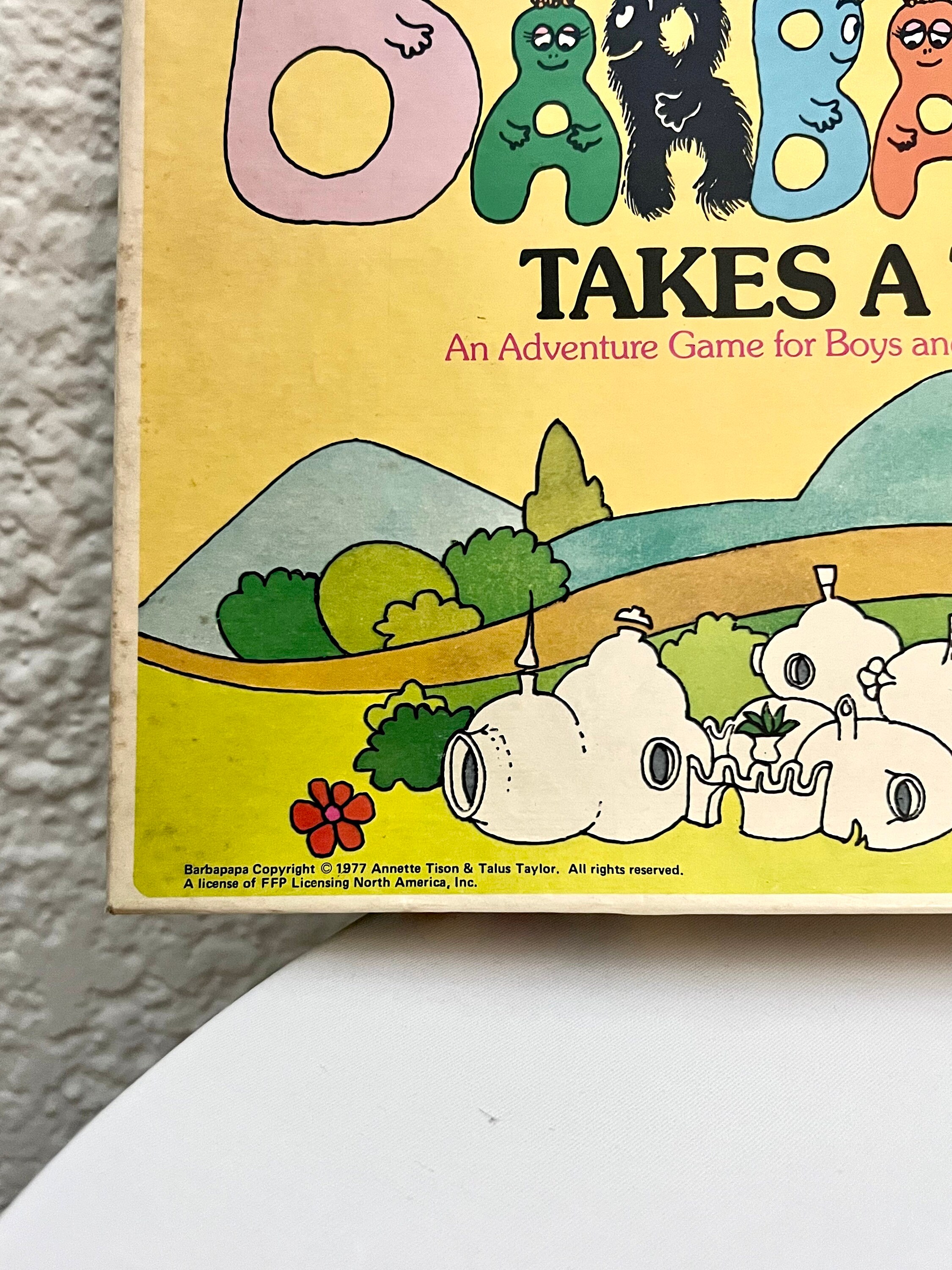 Barbapapa Takes A Trip 1977 Complete Vintage Board Game - Etsy