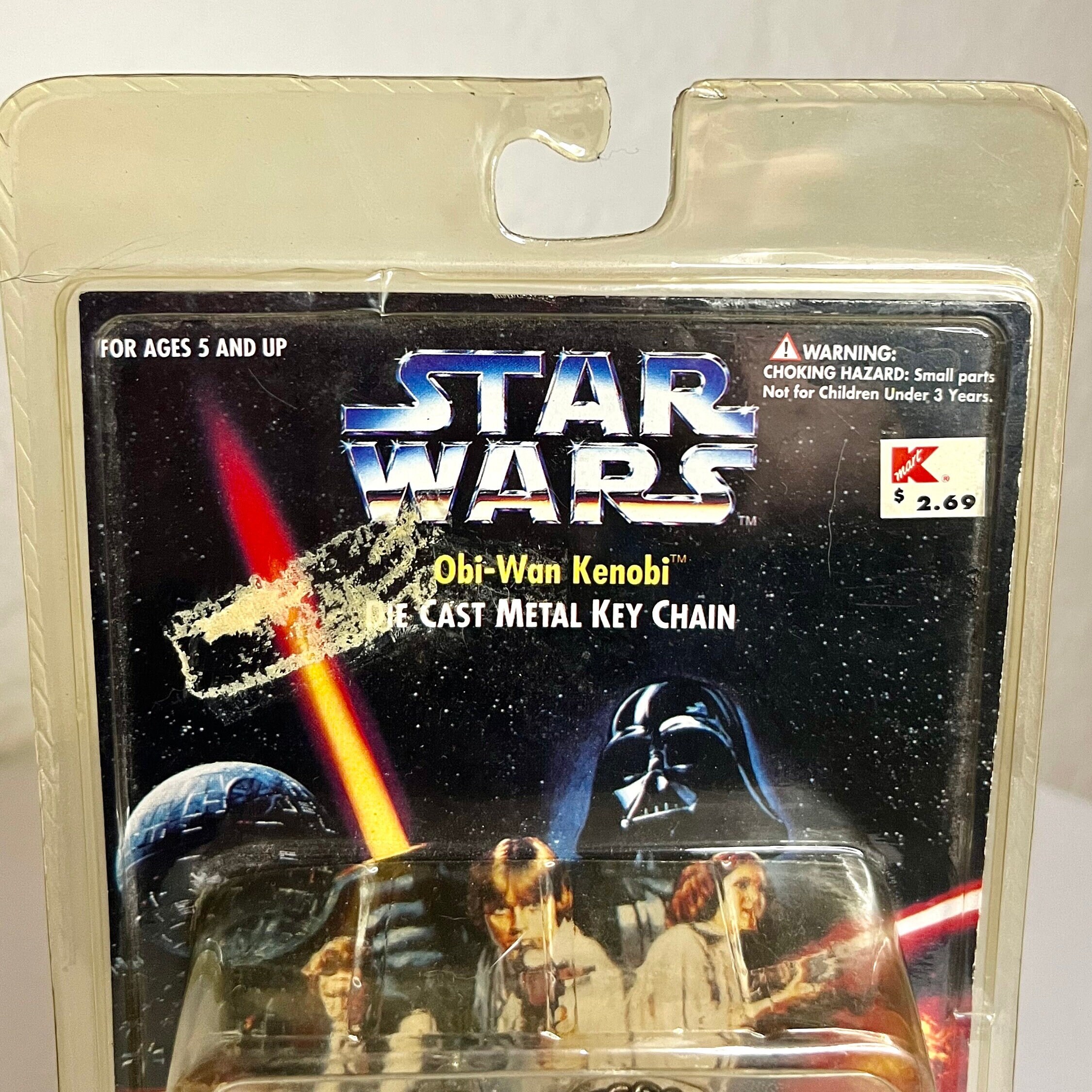 Obi Wan Kenobi the Jedi Knight Holding a Lightsaber Y2K 90s Kmart Die ...