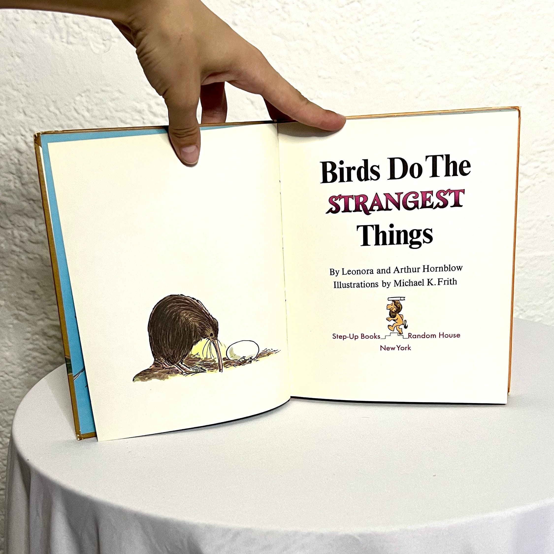Vintage Children's Book Birds Do the Strangest Things by Step up Books ...