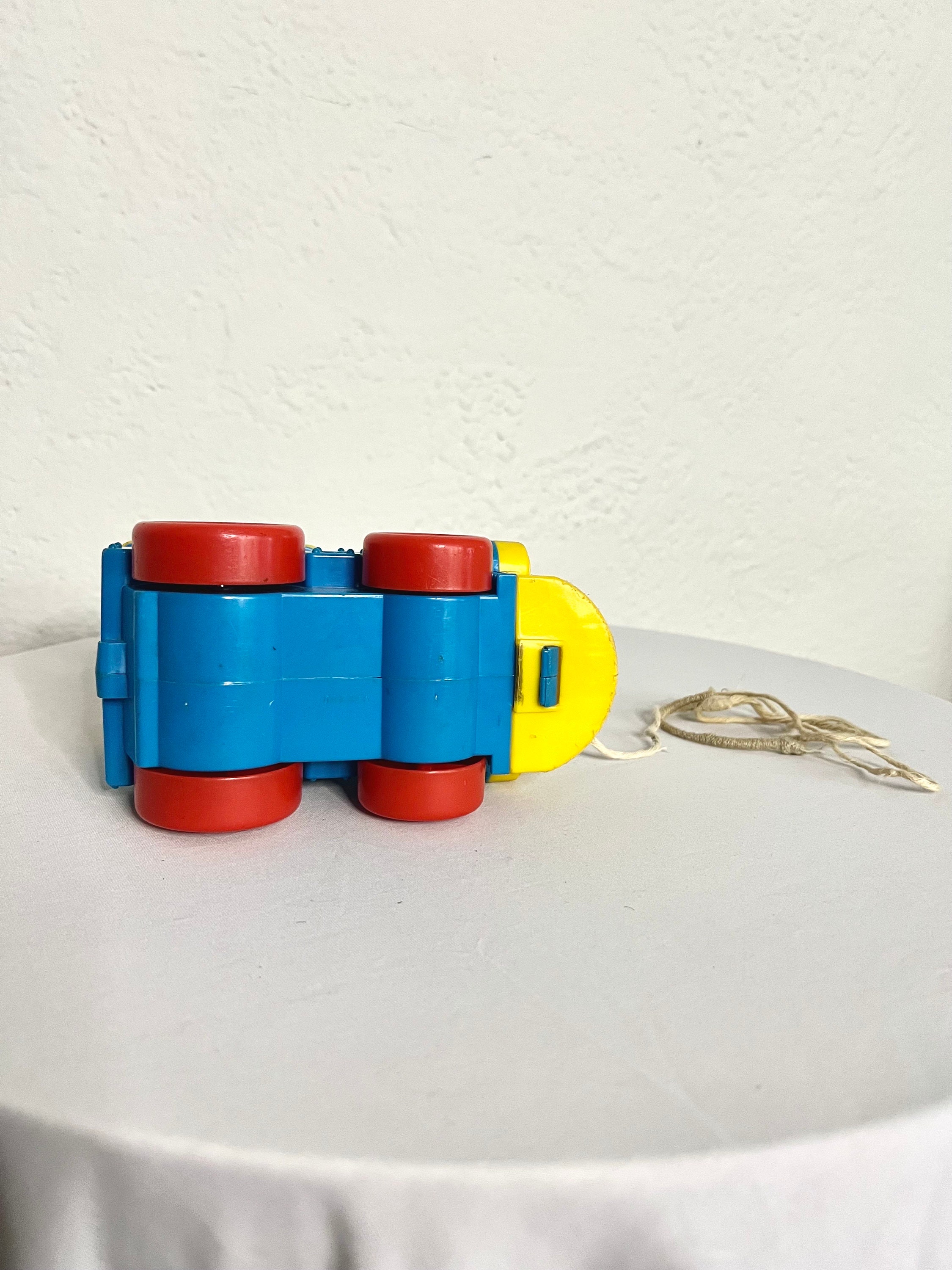 Mickey Mouse Corn Popper Toy Push Pull Toy Vintage Walt Disney Mickey ...