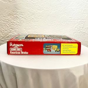 Playskool Toys Sesame Street American Bricks in It's Original Box 1977 ...