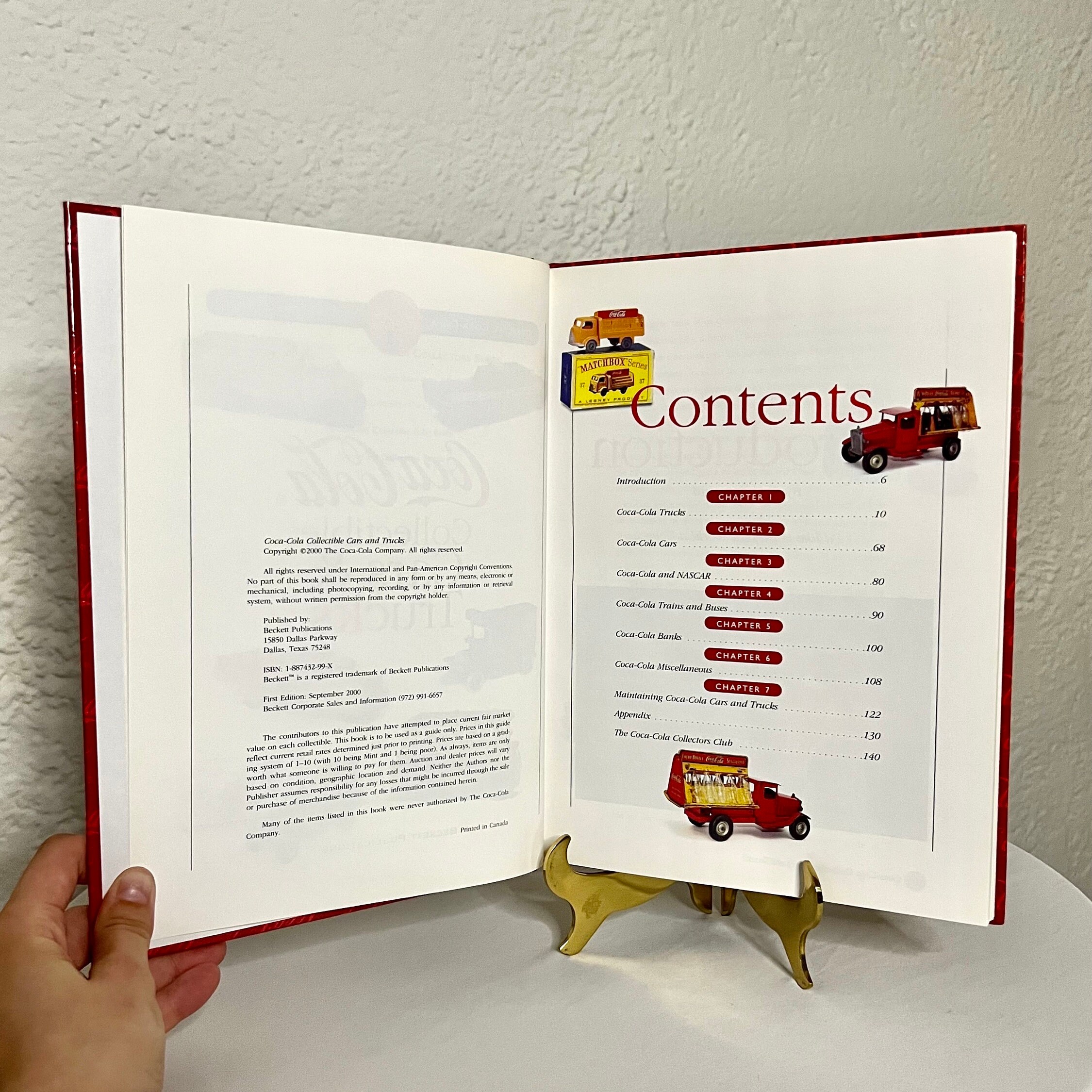 Coca Cola Collectible Cars and Trucks Hardcover First Printing Edition ...