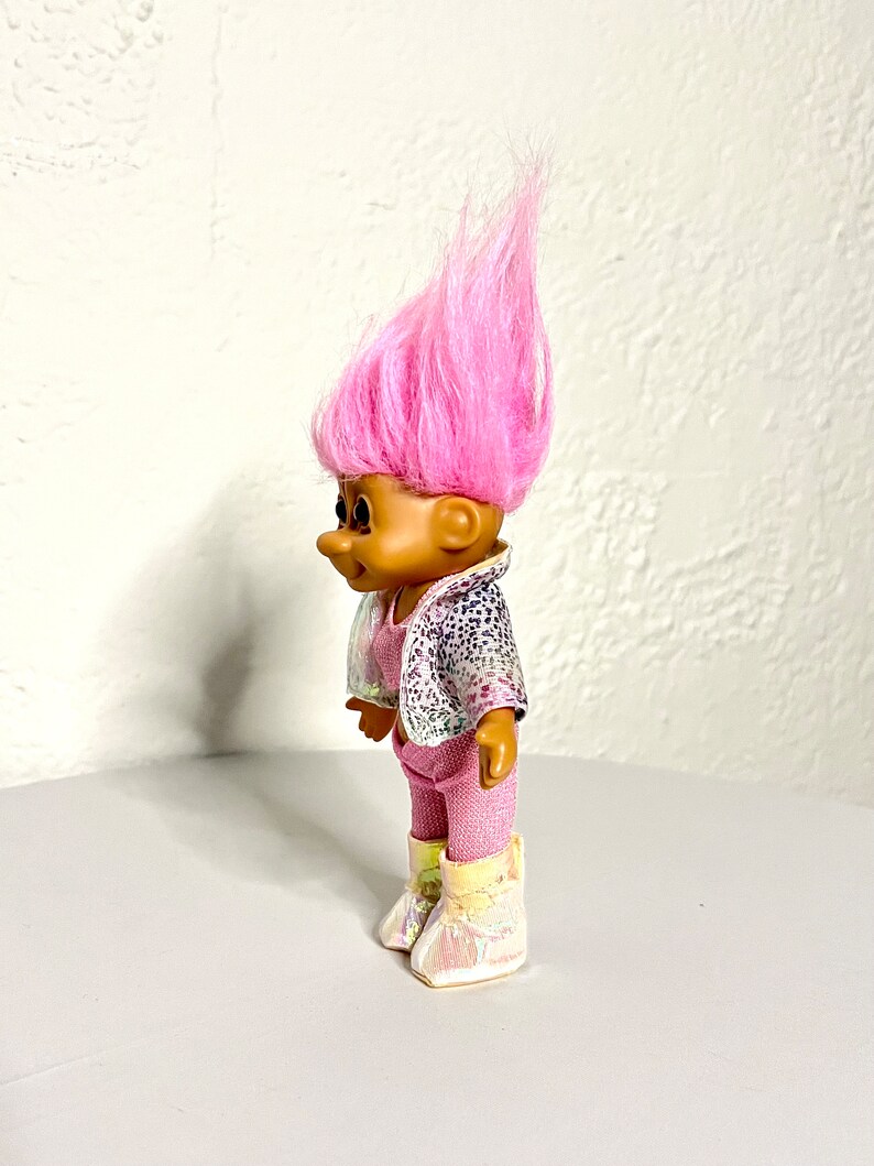 Rock Star Troll Costume by Russ Berrie and Co/pink Troll Hair/large ...