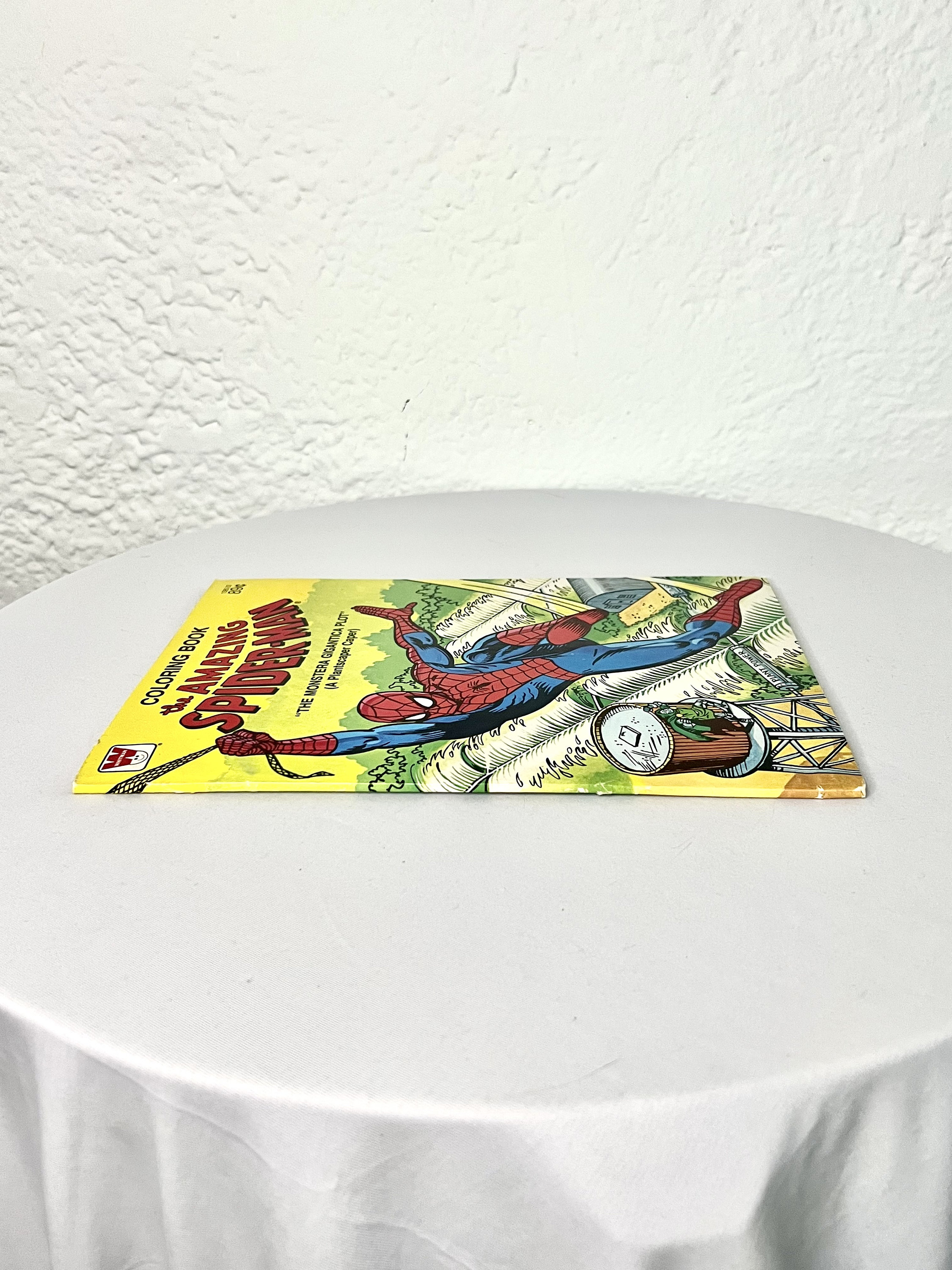 The Amazing Spider Man Avengers 80s Coloring Activity Workbook Comic ...