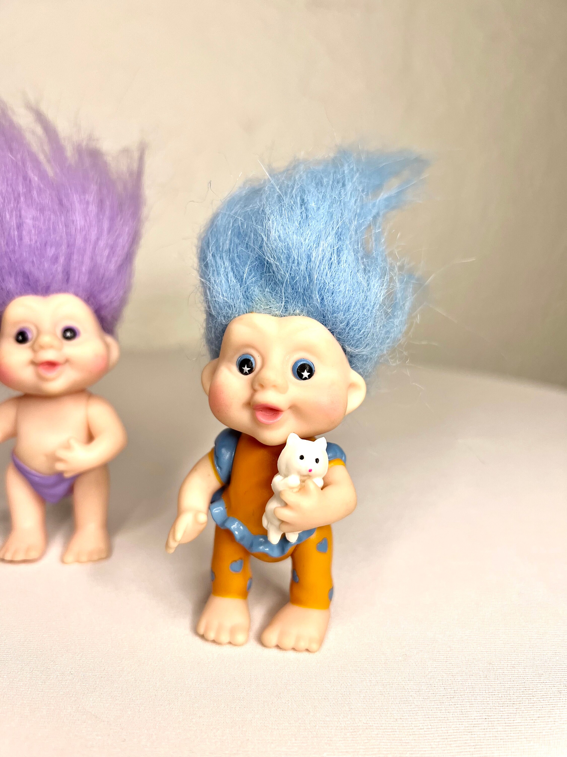 Magic Trolls Poseable Figurine Dolls Baby in a Boy and Girl - Etsy