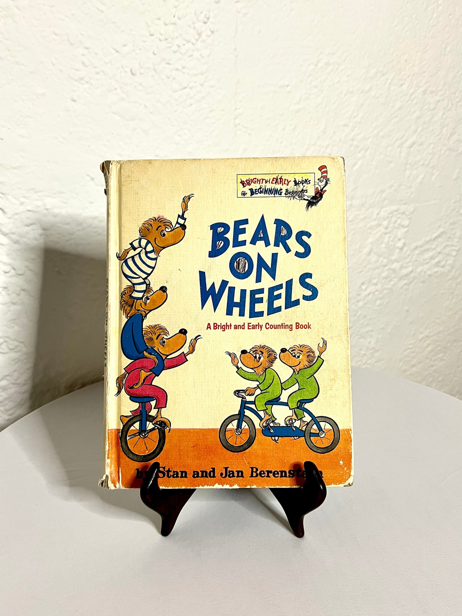 Bears on Wheels by Stan and Jan Berenstain 1969 Book Club Edition ...