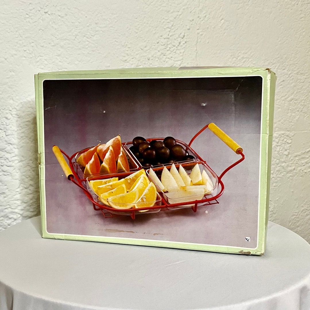 Divided Relish Tray With Removable Dishes by Rosenthal Netter Serving ...