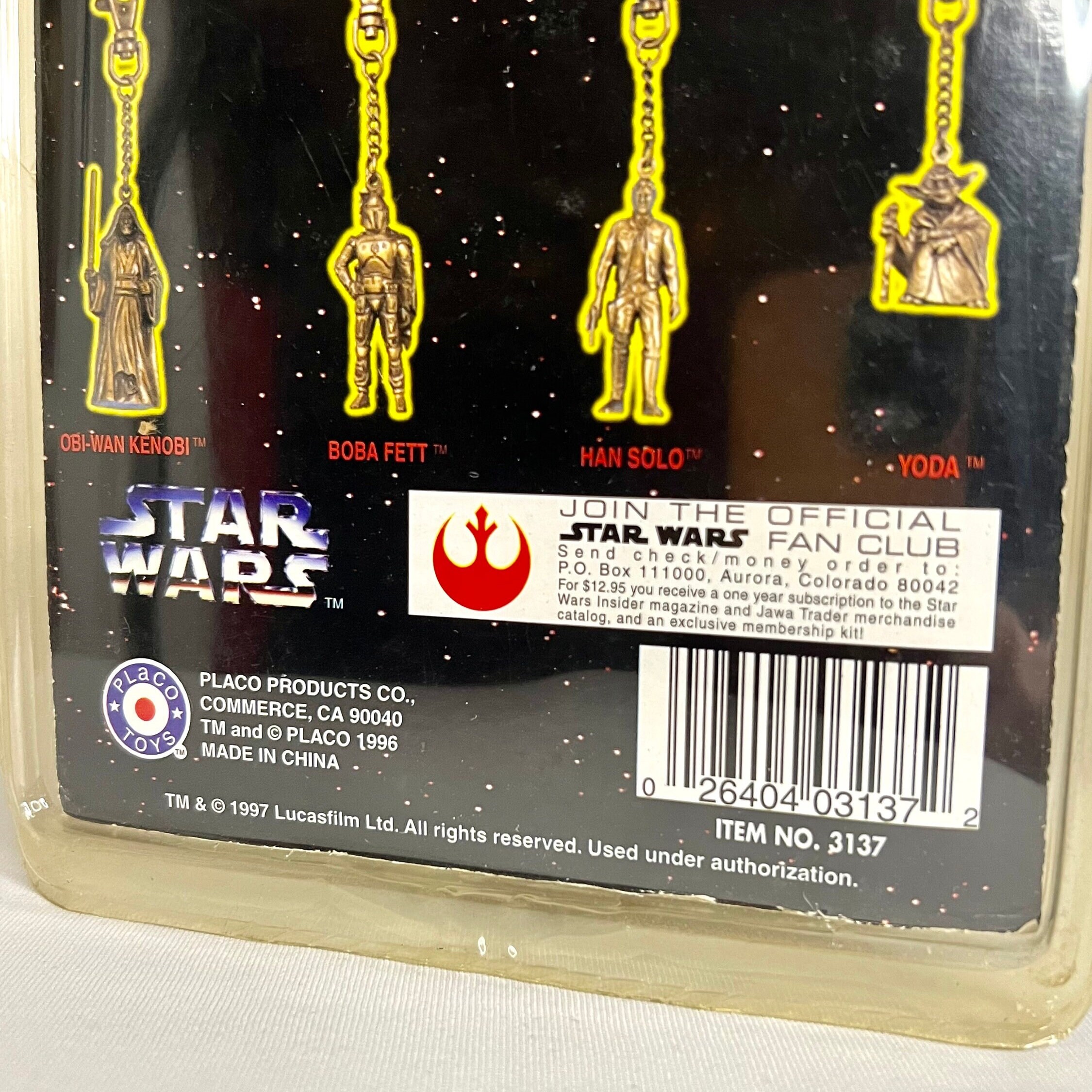 Obi Wan Kenobi the Jedi Knight Holding a Lightsaber Y2K 90s Kmart Die ...