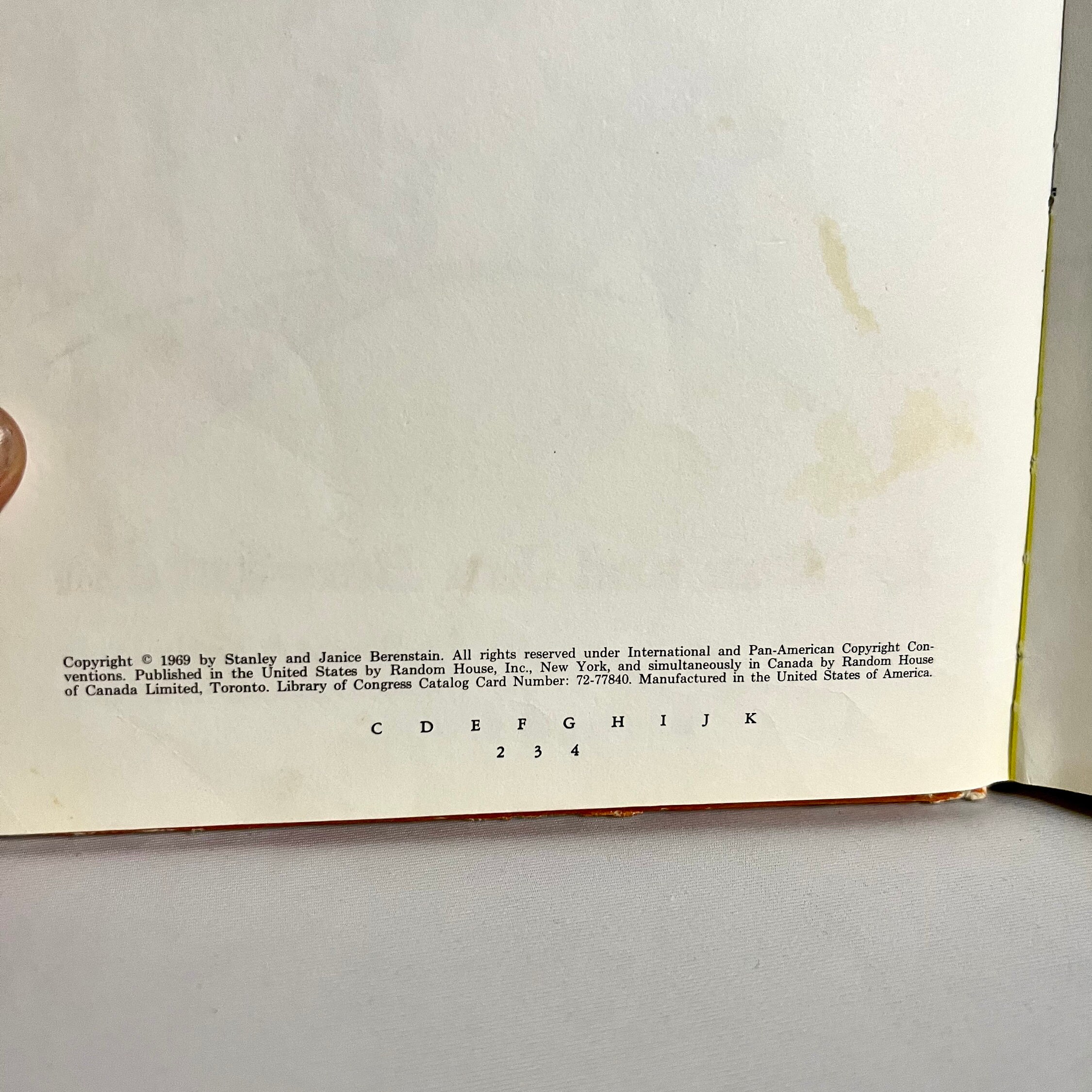 Bears on Wheels by Stan and Jan Berenstain 1969 Book Club Edition ...