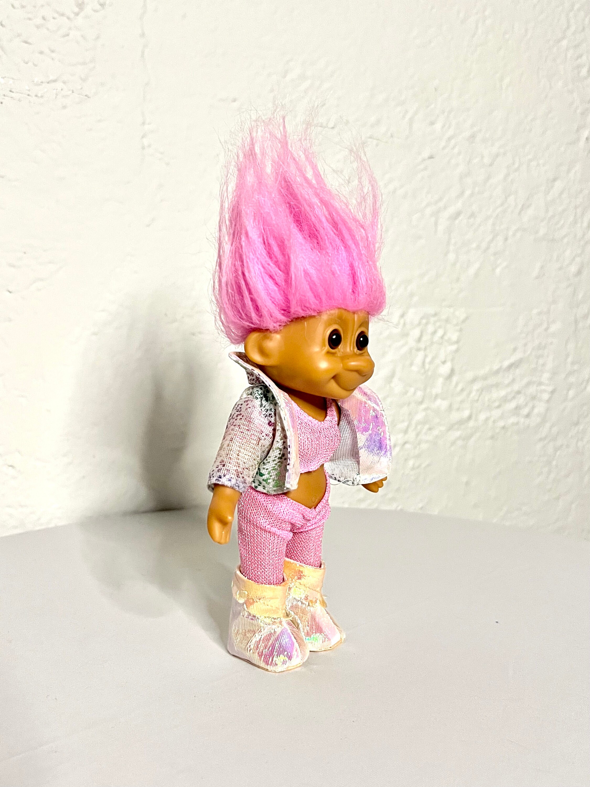 Rock Star Troll Costume by Russ Berrie and Co/pink Troll Hair/large ...