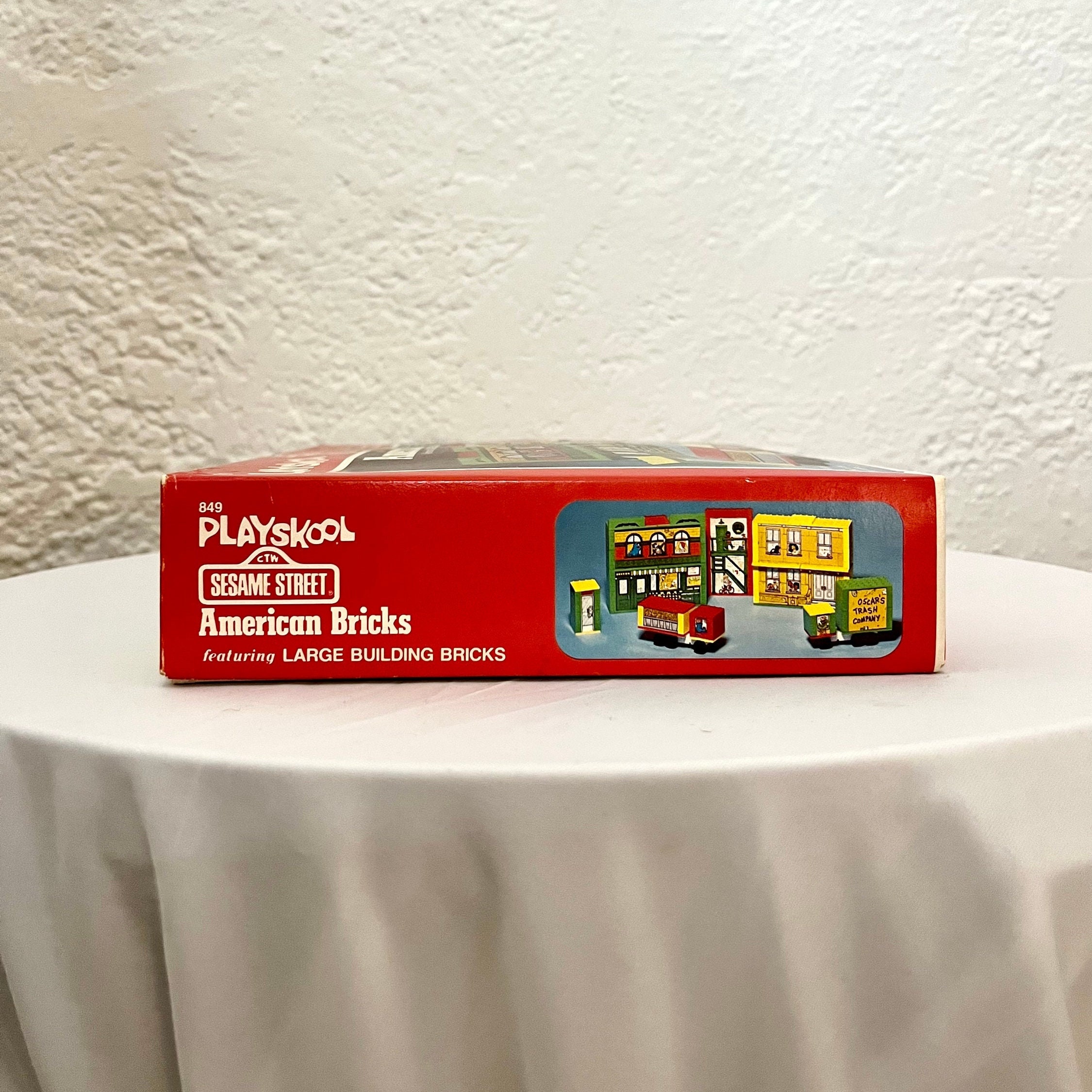 Playskool Toys Sesame Street American Bricks in It's Original Box 1977 ...