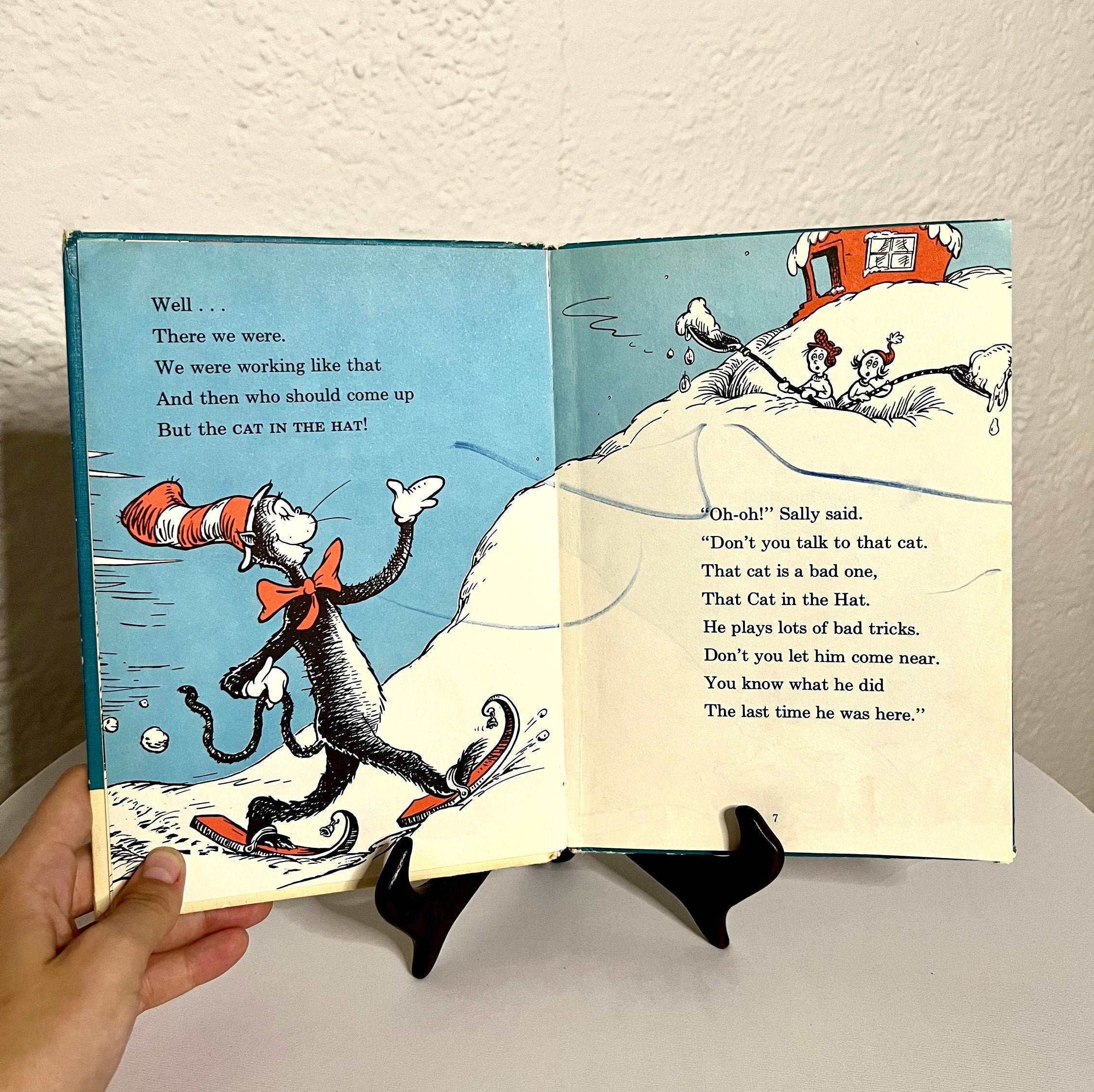 Cat in the Hat Comes Back Dr. Seuss 1958 Vintage Hardcover Collectible ...