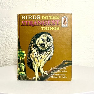 Vintage Children's Book Birds Do the Strangest Things by Step up Books ...
