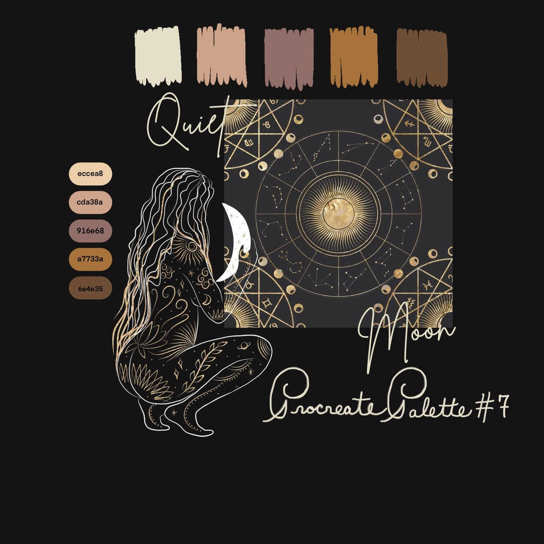 Procreate Palette Swatches Digital Bullet Journal Palette Digital ...