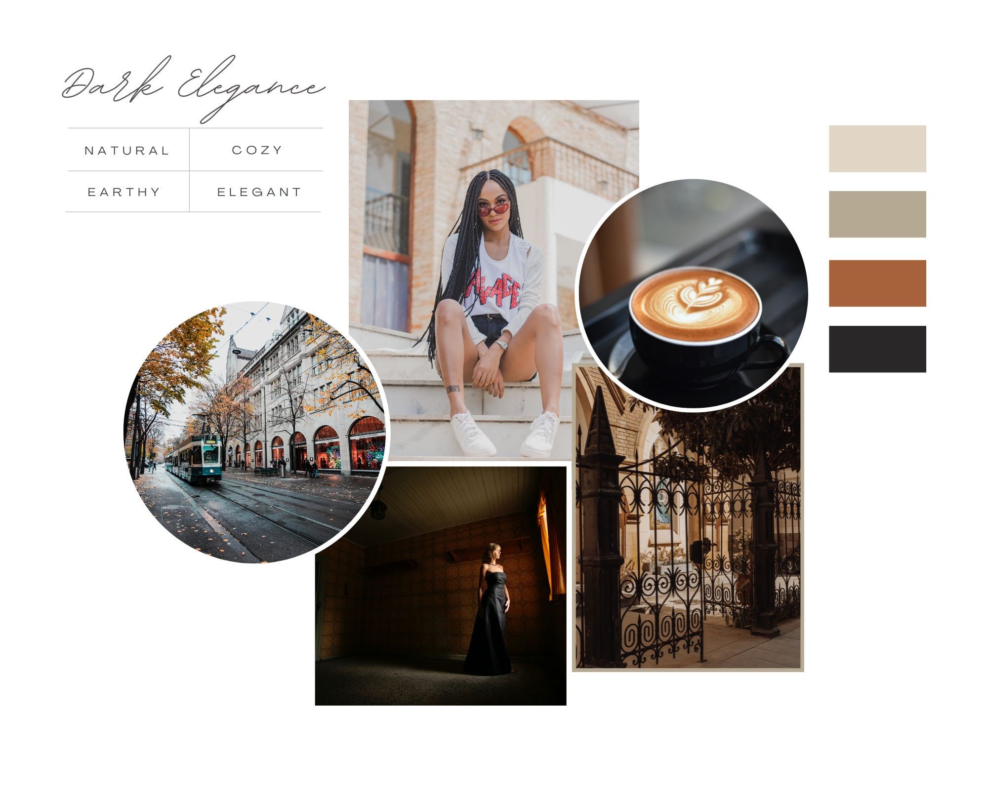 DIY Canva Mood Board Template Inspiration Board Editable Mood Board ...