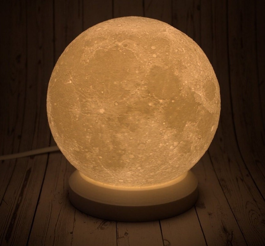 Moon Lamp - Etsy