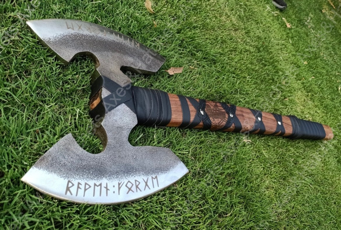 Double Bit Axe Drawings