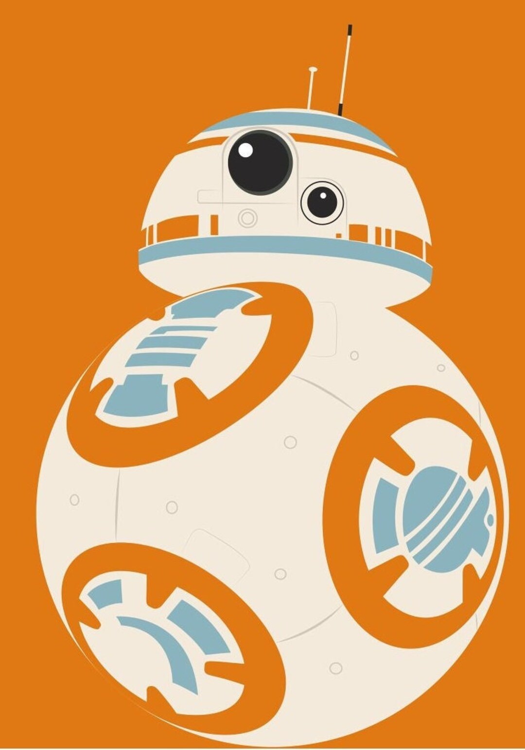 Cross Stitch Pattern Star Wars BB8 Simple Cross Stitch / Arts and ...