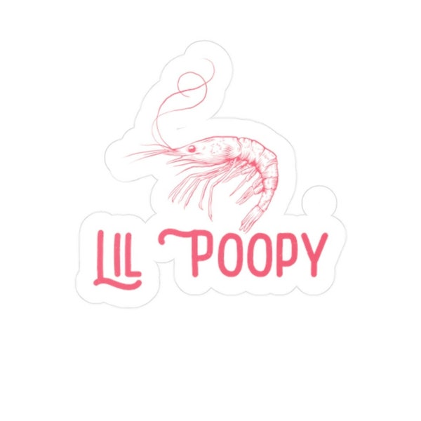 Vinyl Shrimp Decals - Etsy