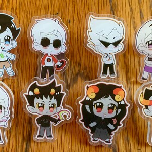 Homestuck Hiveswap Chibi Mini Acrylic Pins 2 limited Stock - Etsy
