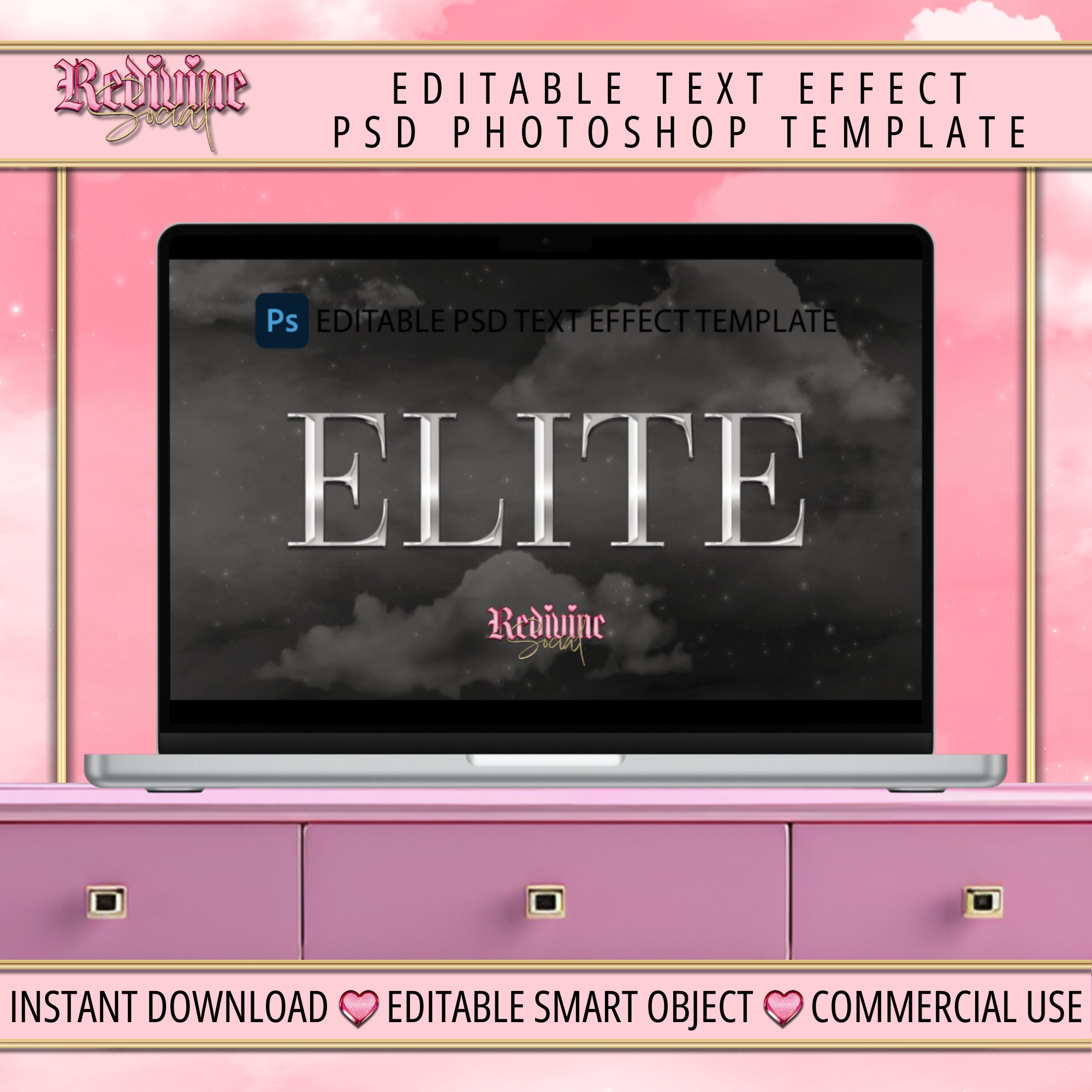 Adobe Photoshop Text Effect Template, PSD Text Effect, Photoshop Layer ...