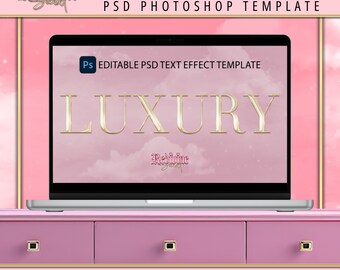 Adobe Photoshop Text Effect Template, PSD Text Effect, Photoshop Layer ...