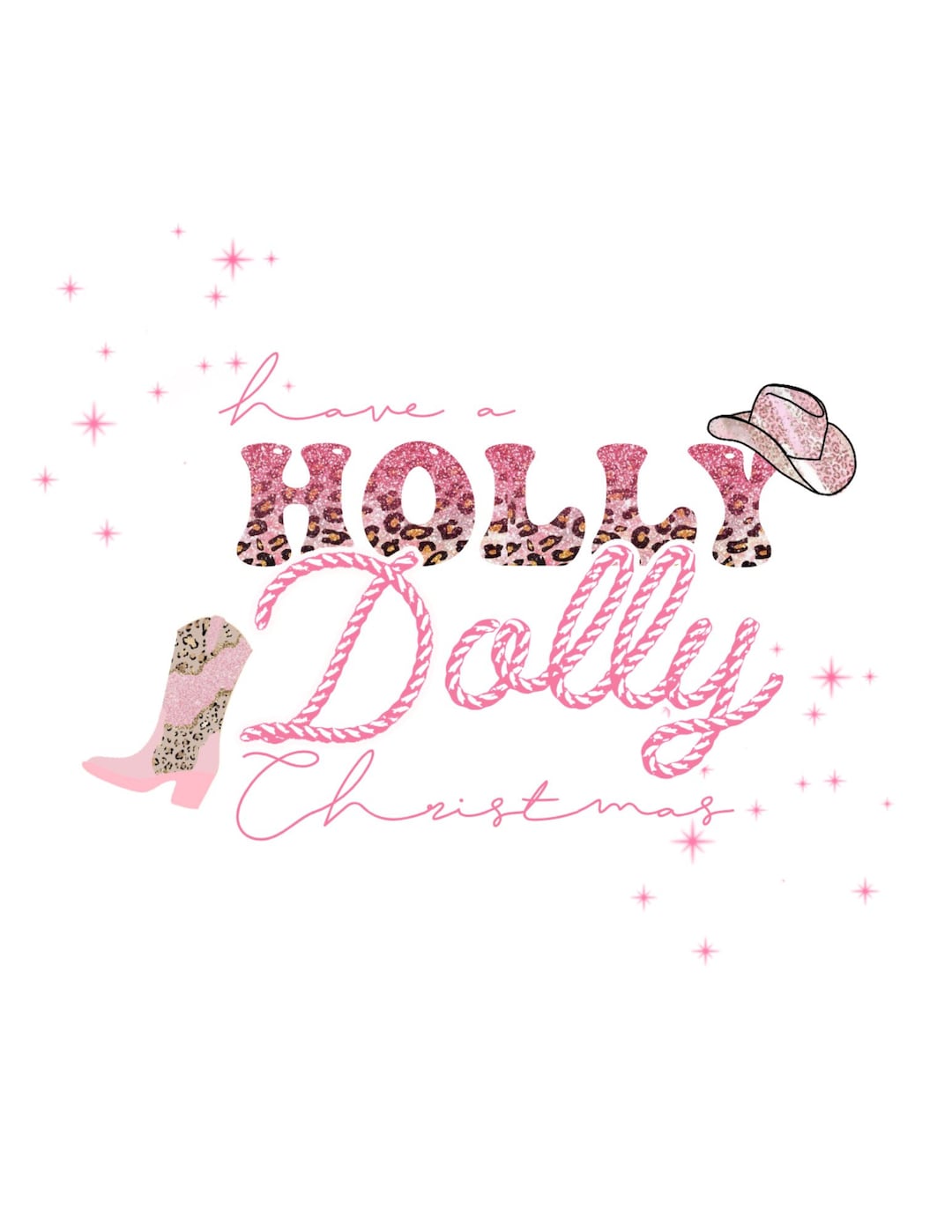 Holly Dolly Sublimation Transfers, Western Sublimation, Dolly Png ...