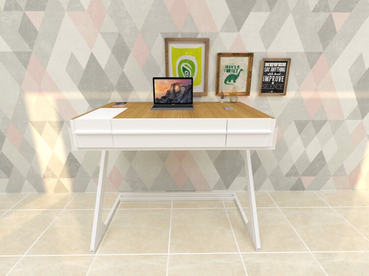 Computer Desk Digital Files Model Code:wbs079 Step by Step Instruction ...